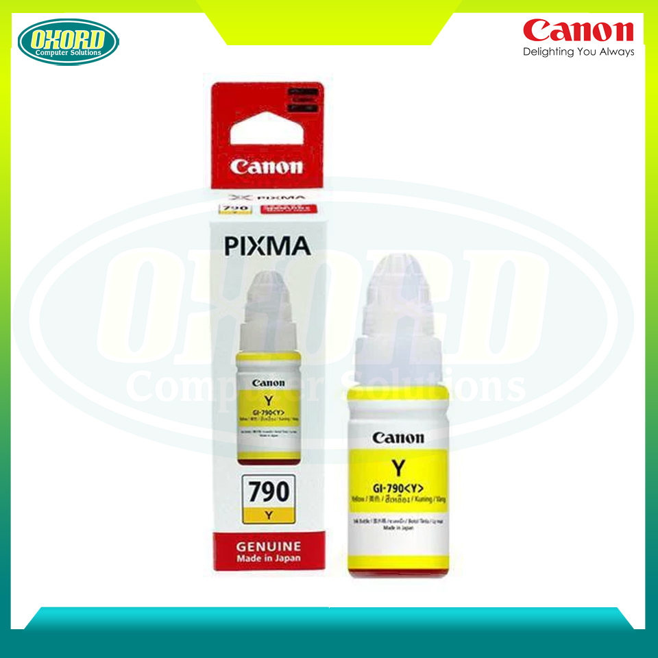 Canon Pixma GI- 790 Yellow 70ml Genuine Authentic CISS Refill Ink Tank ...
