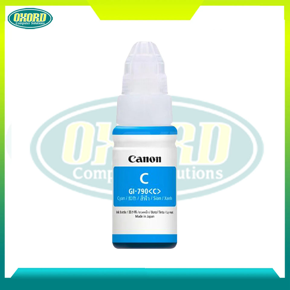 Canon Pixma GI- 790 Cyan 70ml Genuine Authentic CISS Refill Ink Tank ...