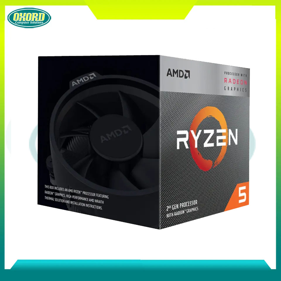 AMD Ryzen 5 3400G Processor with Radeon RX Vega 11 Graphics » OXORD ...