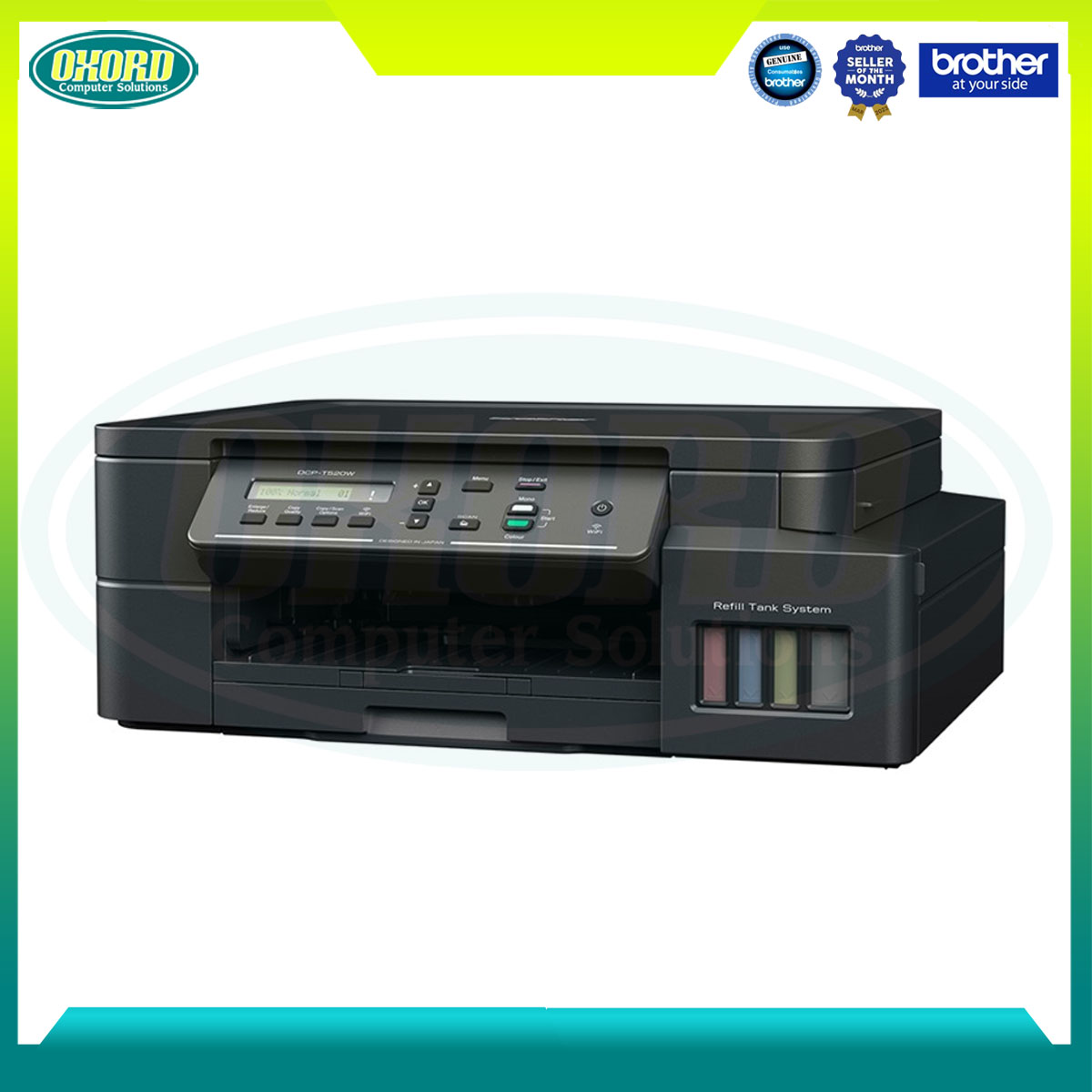 Brother DCP-T520W Wireless All-in-One Ink Tank Printer – OXORD » OXORD ...